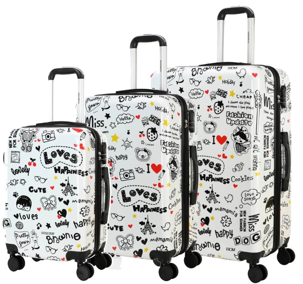 3 SIZES SET LOVES Greenwich – Maletas Greenwich