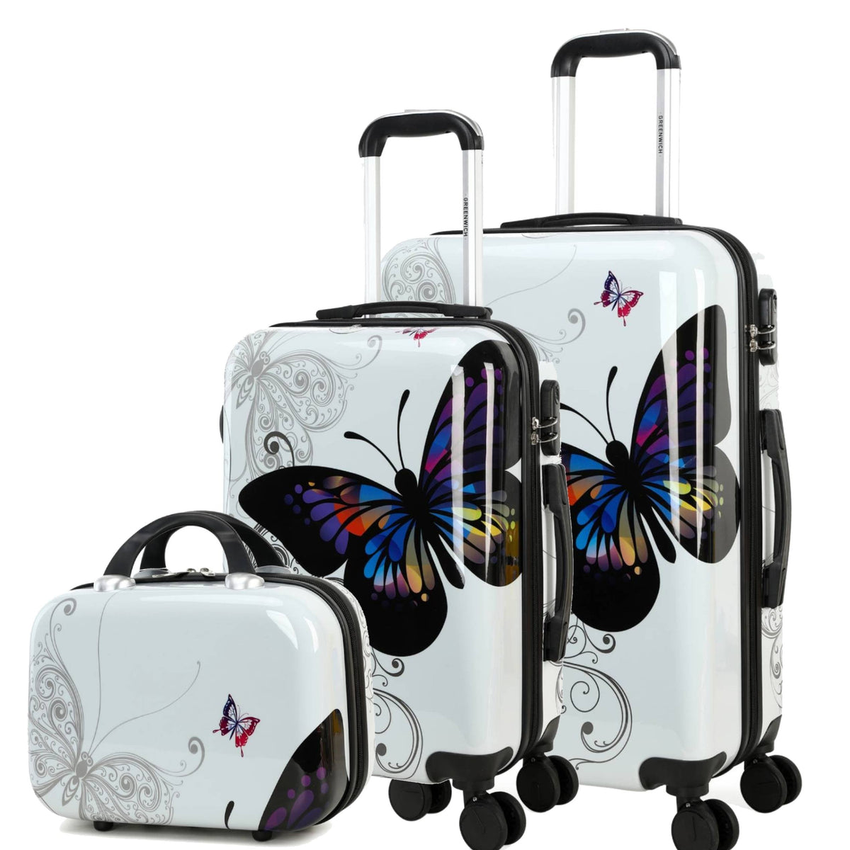 Game of two median suitcases + small + Neceser VIENA – Maletas Greenwich