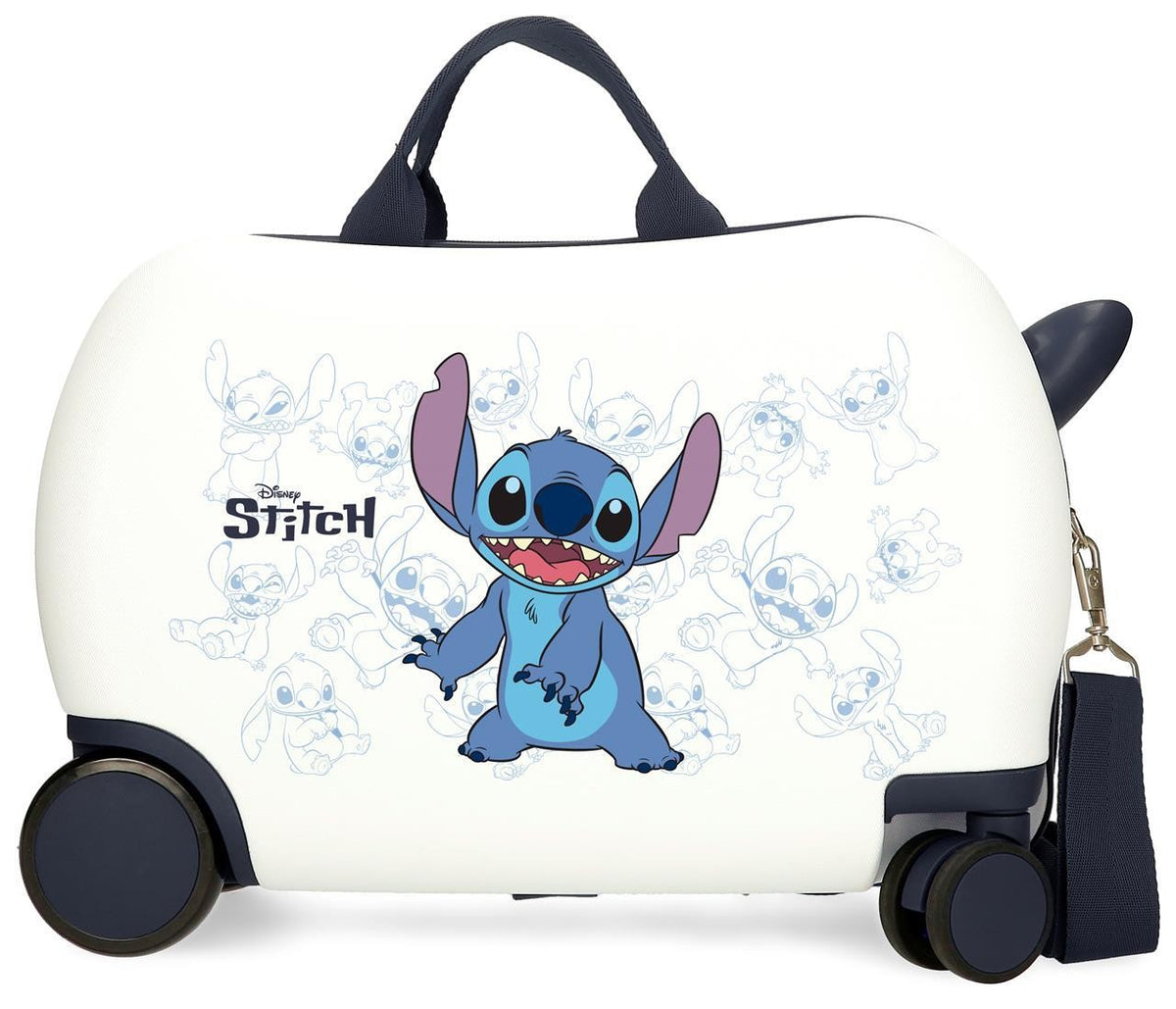 4381042 MALETA INF.ABS 4R.(2 MULTI.) 45CM. HAPPY STITCH – Maletas Greenwich