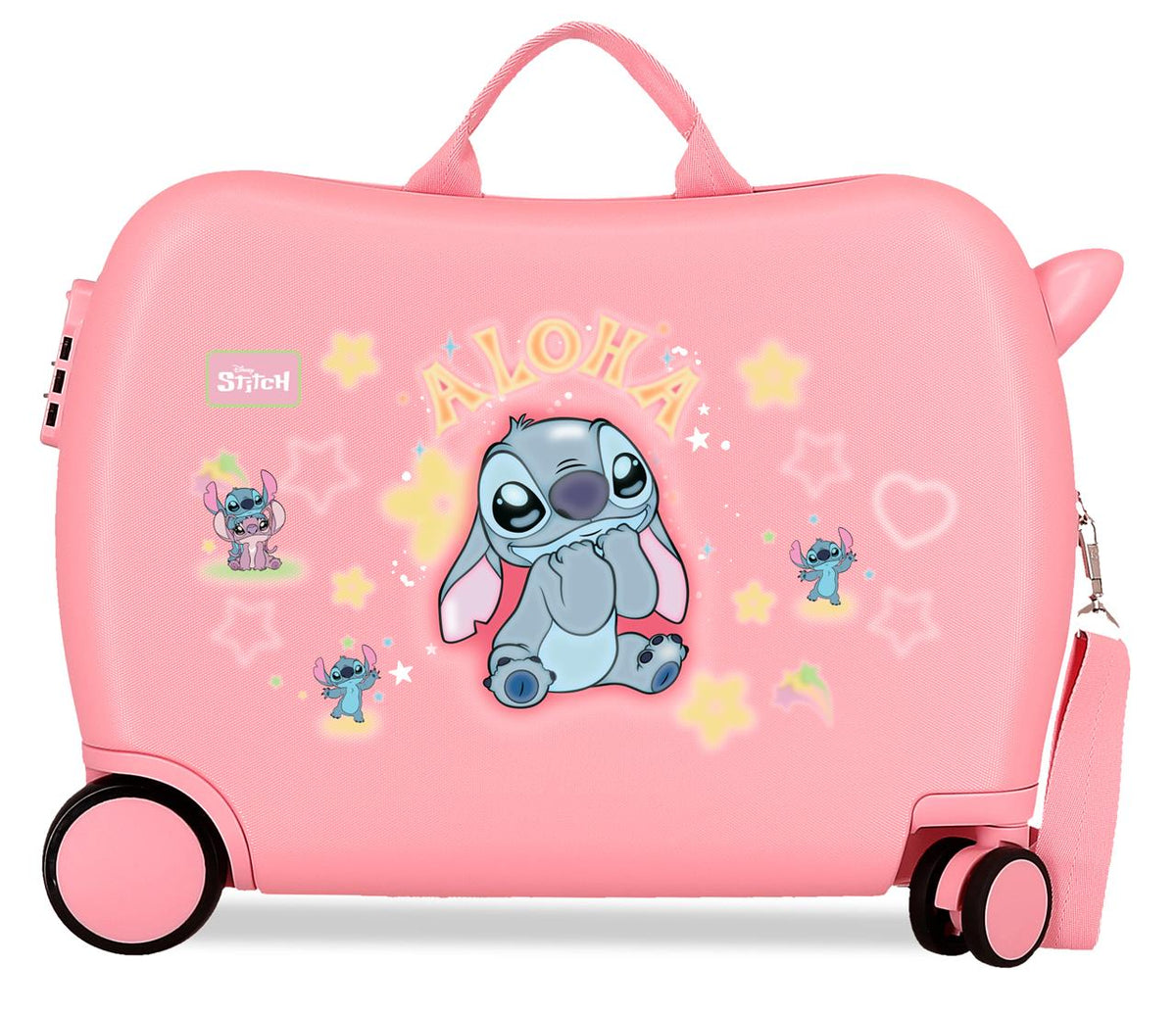 4359811 VALISE INFÉRIEUREABS 4R.(2 MULTI.) 50CM. STITCH VOUS ET MOI RO ...
