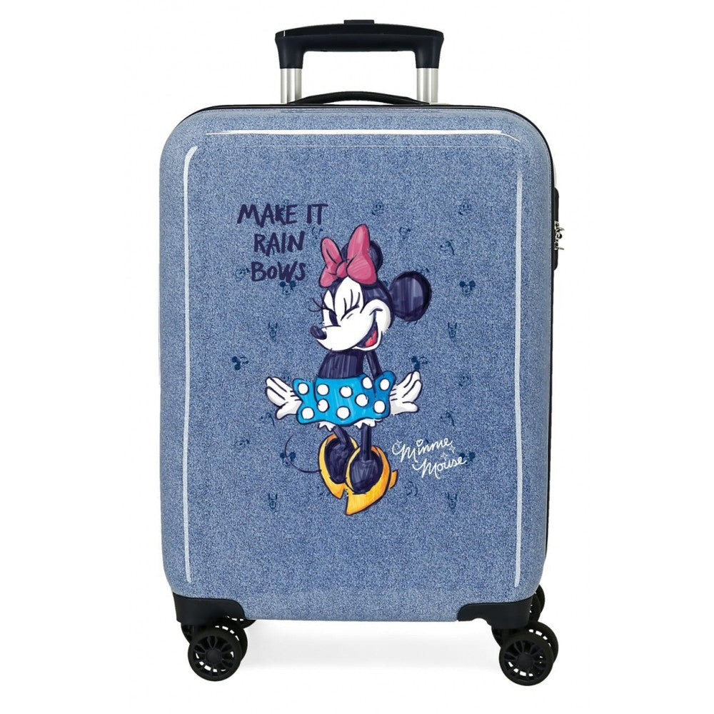 MALETA DE CABINA "MINNIE MAKE IT RAIN BOWS" RÍGIDA 55CM – Maletas Greenwich
