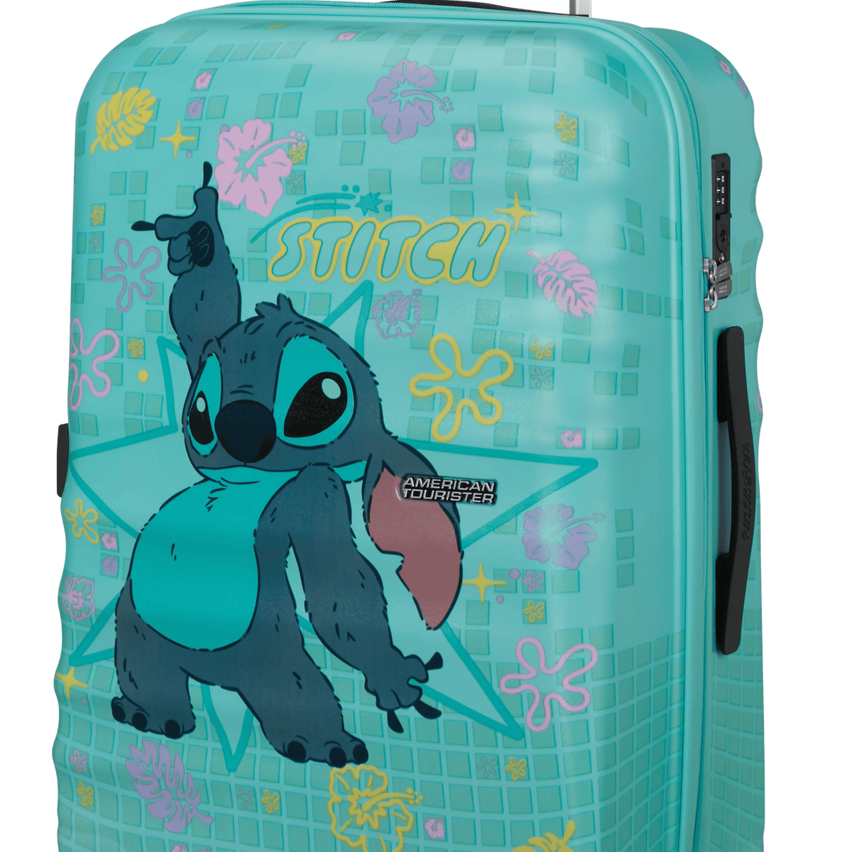 Median kuffert 67 cm Disney Stitch Flower Wavebreaker – Maletas Greenwich